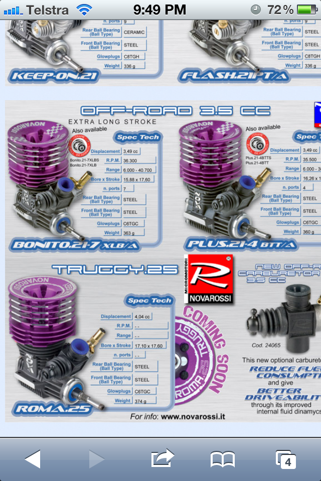 NOVAROSSI Engine thread.... - Page 138 - R/C Tech Forums